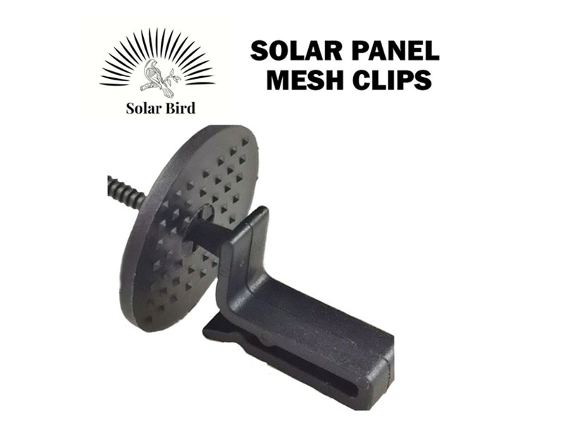 Solar Panel Mesh Clips - Solar Bird Ltd.