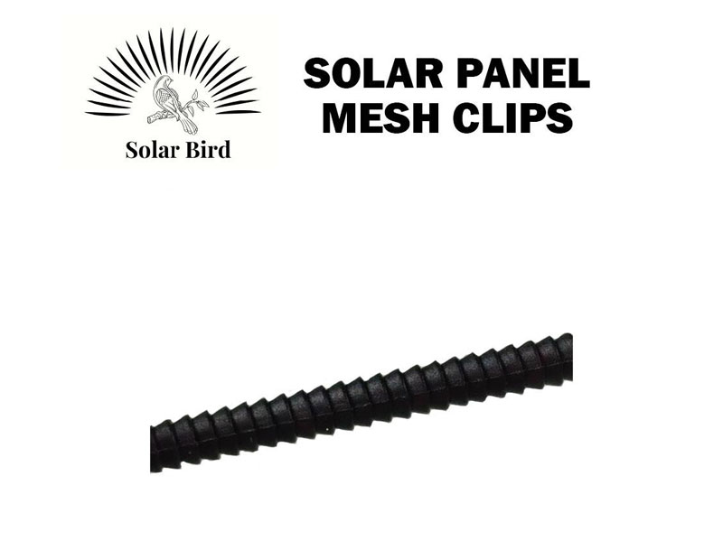 Solar Panel Mesh Clips - Solar Bird Ltd.