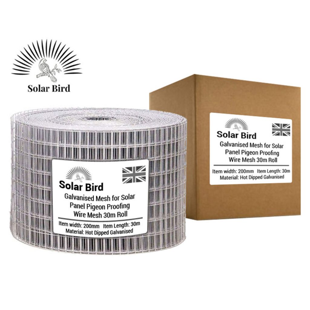 Solar Bird Ltd. – Bird control Solar Panel pigeon proofing wire or weld ...